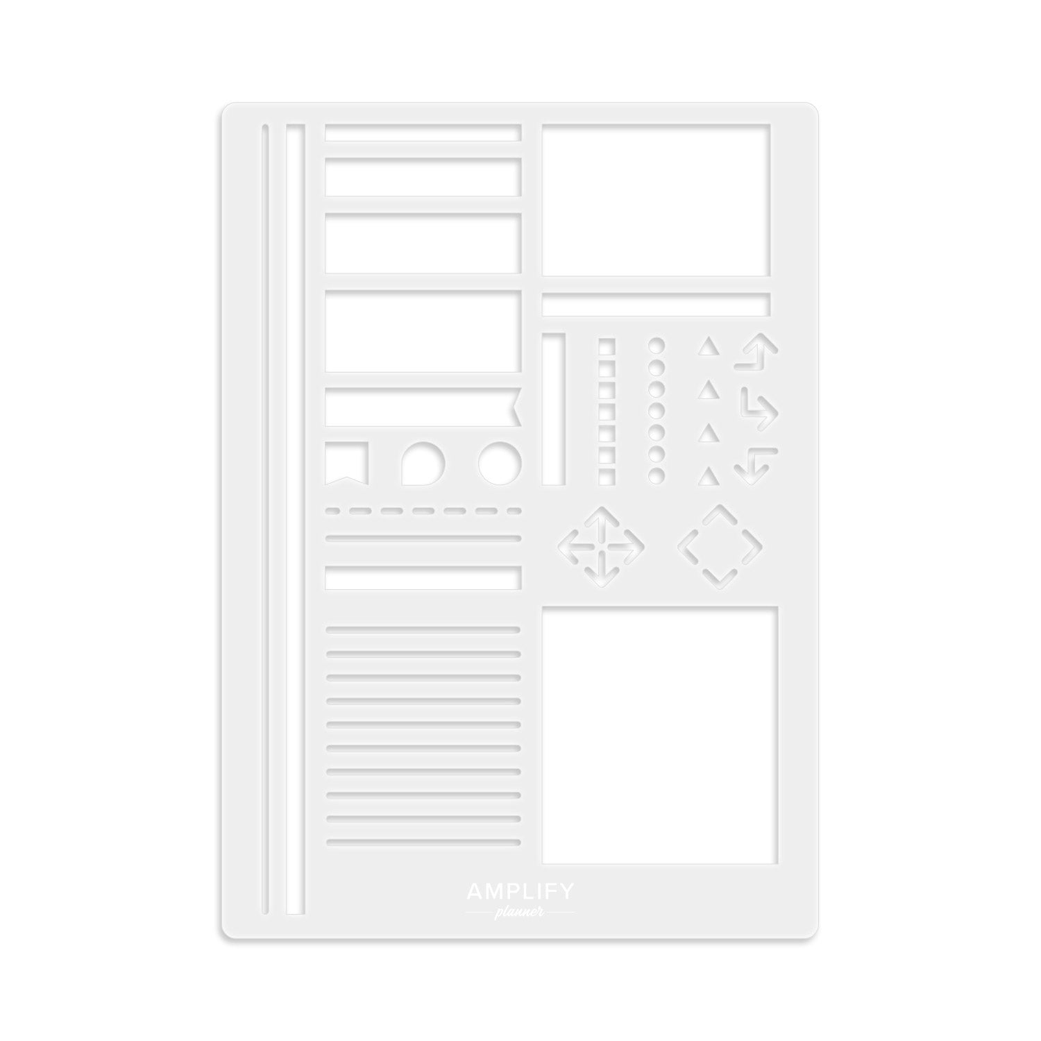 Amplify Planner Daily Stencil | Perfect for the Daily Layout